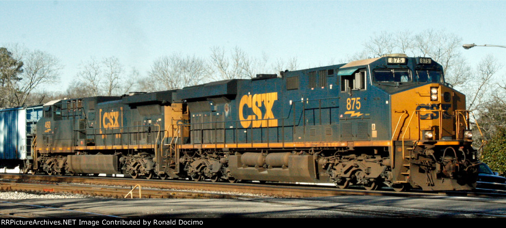CSX 875 CSX 460